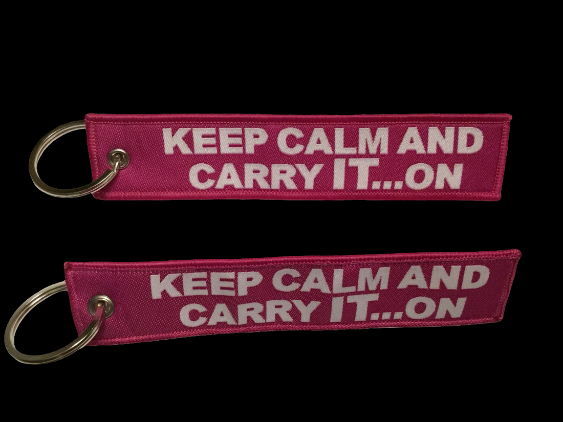 KEEP CALM AND CARRY “IT” On Luggage Tag – FunnyBagTags by Cukiegirl