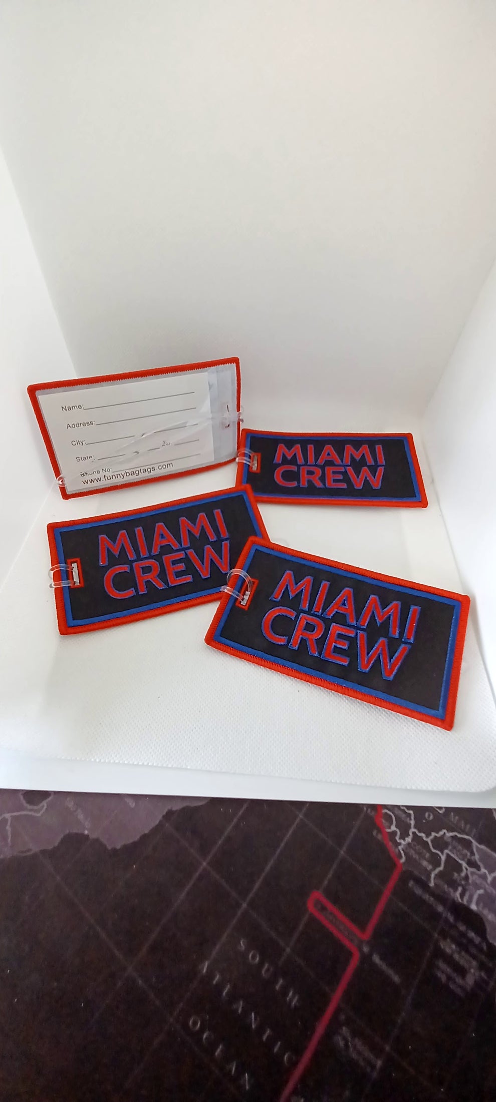 Miami CREW Luggage Tag – FunnyBagTags by Cukiegirl