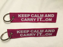 KEEP CALM AND CARRY “IT” On Luggage Tag – FunnyBagTags by Cukiegirl
