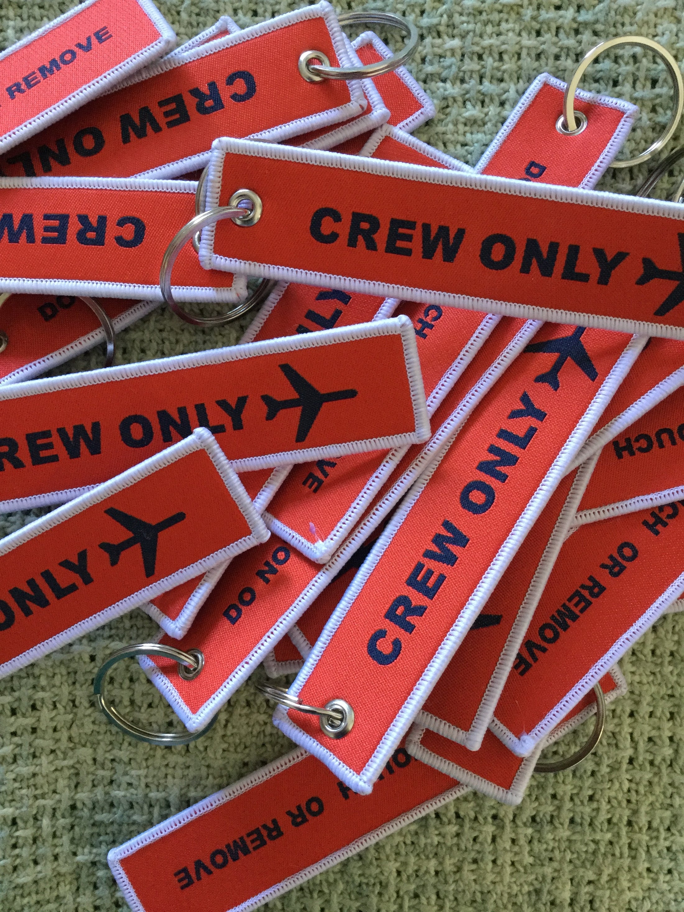 CREW ONLY Luggage Tag – FunnyBagTags by Cukiegirl