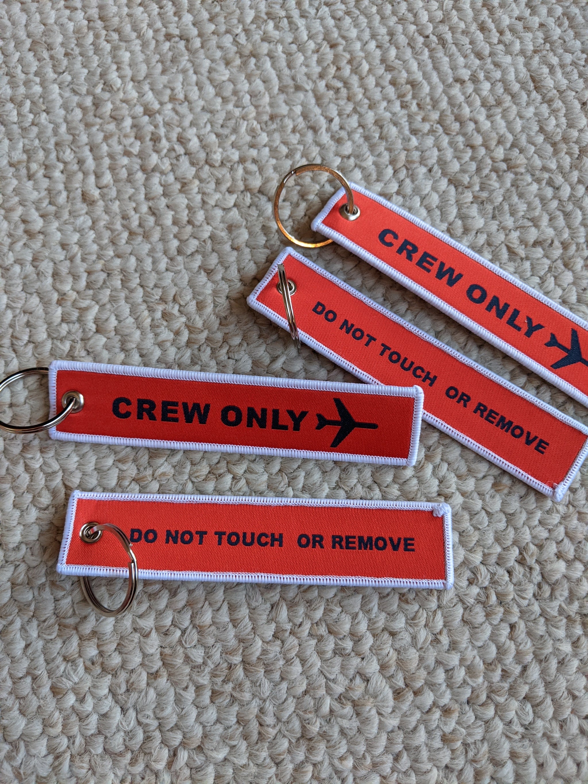 CREW ONLY Luggage Tag – FunnyBagTags by Cukiegirl