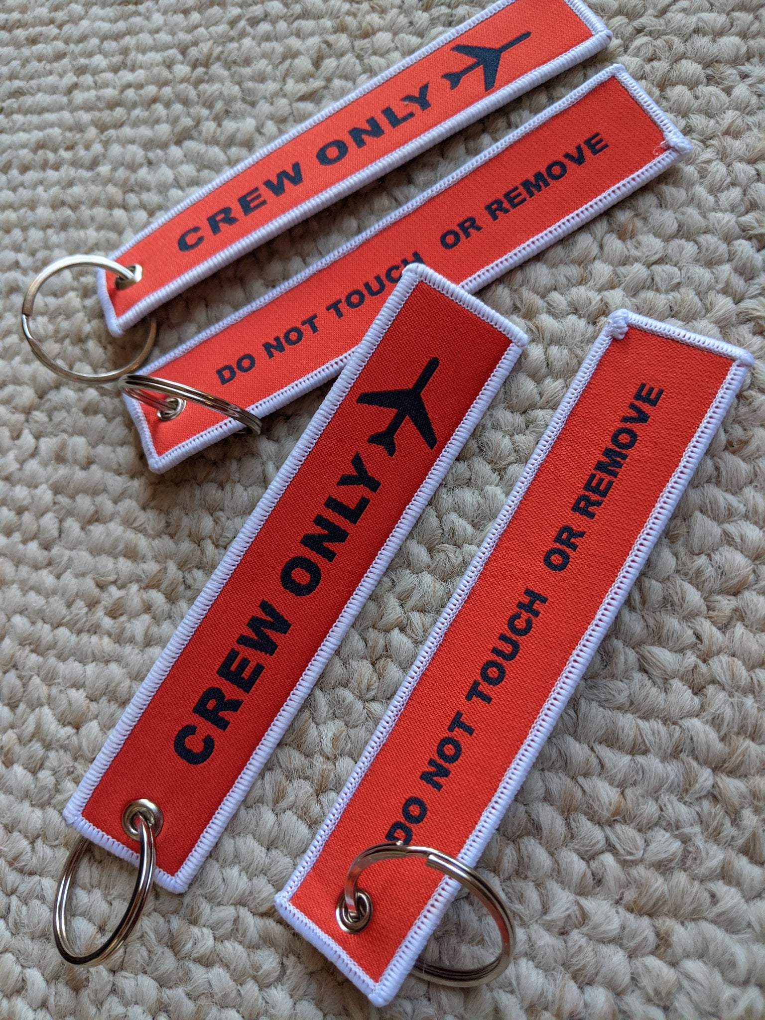 CREW ONLY Luggage Tag – FunnyBagTags